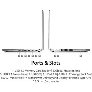 Dell Latitude 5520 15.6" Touchscreen Notebook, Intel Core i7-1185G7, 16GB DDR4 RAM, 512GB SSD, Intel Iris Xe Graphics, Windows 10 Pro (9D00Y)