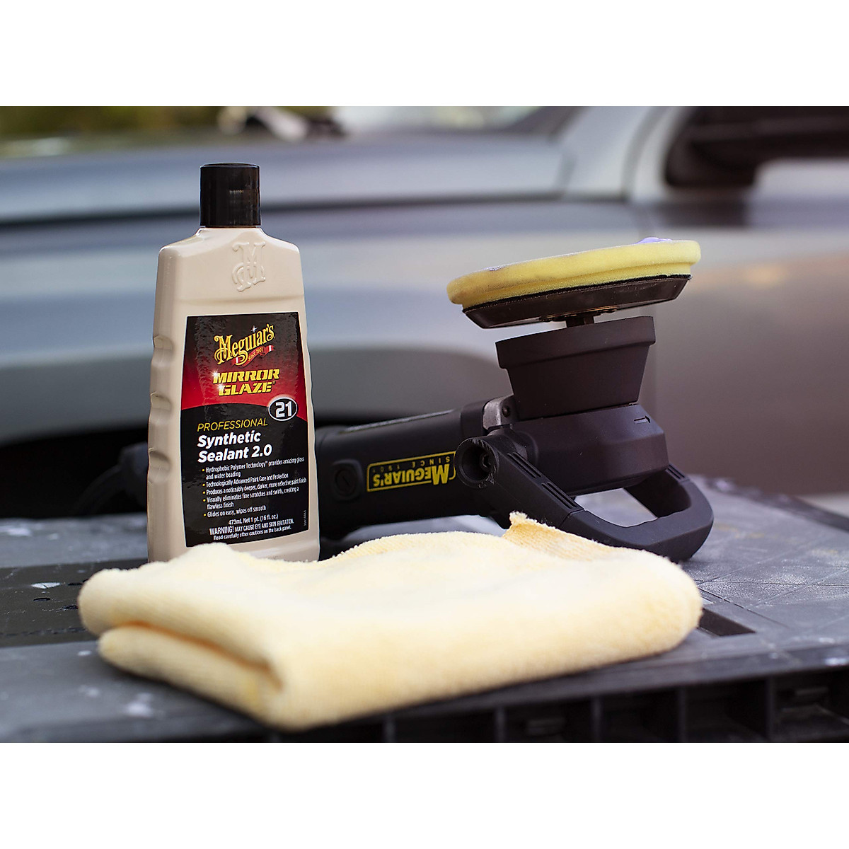 Meguiar's M2116 Mirror Glaze Synthetic Sealant 2.0 - 16 Oz Bottle