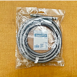 (Everbilt)12ft Universal Polymer Braided Icemaker Water Connector