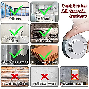 Queta Strong Suction Cup Shower Caddy Bath Shelf Storage with 3 Hooks, Wall Mounted Bathroom Organizer Stainless Steel shower Rack for Shampoo Conditioner Razor, Rectangle Basket for Kitchen Storage