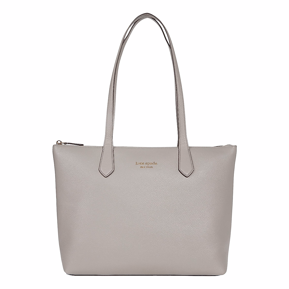 Kate Spade New York Bradley Pebbled Leather Large Tote True Taupe One Size