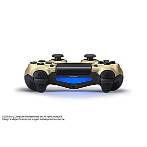 DualShock 4 Wireless Controller for PlayStation 4 - Gold [Import] (Renewed)