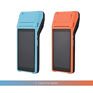 SHUAIGUO All in One Handheld PDA Printer Smart POS Terminal Wireless Portable Printers Intelligent Payment Terminal Function BT/WiFi/USB OTG/ 3G Communication