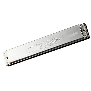 WAAZVXS Harmonica Key C 24 Holes Harp Phosphor Bronze Reeds ABS Comb Musical Instruments Professional (Color : 2430 Key C)