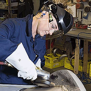 Sellstrom Face Shield - Single Crown Full Safety Mask for Men & Women - Clear Polycarbonate - Ratchet Headgear - S32010