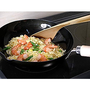 リバーライト(Riverlight) River Light Iron Stir Fry Pot, Old Type, Extreme 11.8 inches (30 cm), Wok