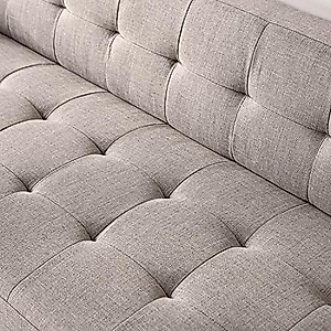 ZINUS Pascal Sofa Couch / Tool-Free, Easy Assembly, Oatmeal