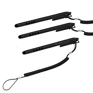 TC70 TC75 Stylus and Tether (3-Pack); Replaces SG-TC7X-STYLUS-03 TC51, TC72, MC33 (Check Stylus Activation Settings On Scanner)
