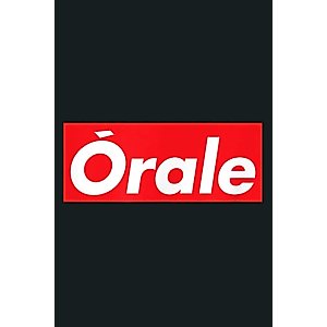 Orale Parody Hype Beast Supremely Funny: Notebook Planner -6x9 inch Daily Planner Journal, To Do List Notebook, Daily Organizer, 114 Pages