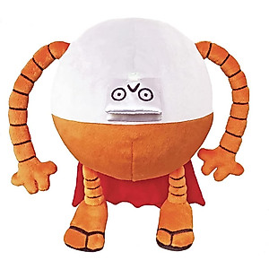 Dav Pilkey Dog Man Book Supa Buddy Action Set Includes MerryMakers Plush Characters Bark Knight, 80-HD, Cat Kid, and Gift Book Bag (A Supa Fan Gift Set to Enjoy The Stories and Have Great Adventures)