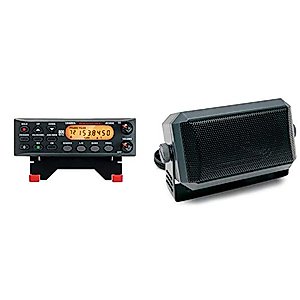 Uniden BC355N 800 MHz 300-Channel Base/Mobile Scanner, Black & RoadPro (RPSP-15) 2-3/4'' x 4-1/2" Universal CB Extension Speaker with Swivel Bracket