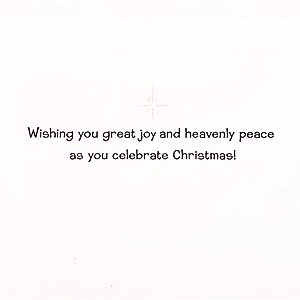 Hallmark Peanuts Christmas Cards, Nativity Pageant (16 Cards and 17 Envelopes)