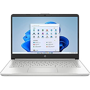 HP 14" HD Business Laptop, AMD Ryzen 3 3250U, 8GB DDR4, 128GB NVMe SSD, HDMI Bluetooth WiFi Webcam, Long Battery Life, Natural Silver, Windows 11 S, YSC Accessory