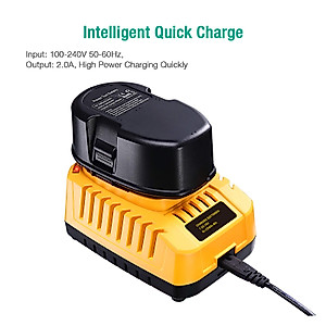 DC9310 Charger for Dewalt 7.2V-18V NiCad NiMh Battery for DC9310 DC9098 DC9099 DW9057 DW9072 DW9094 DW9099 DC9091 DC9071 DW9062 DW9091 DW9061