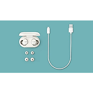 Philips T4556 True Wireless Headphones with Active Noise Canceling (ANC) and IPX4 Water Resistance, White