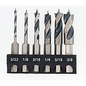 Milescraft 2300-6Pc. Wood Stubby Bit Set