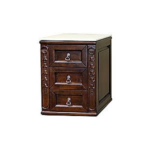 Bellaterra Home Cream Marble Bridge Unit, Walnut