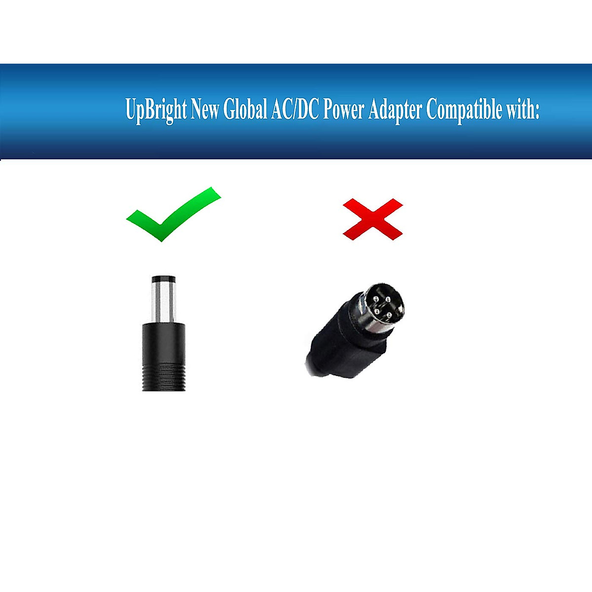 UpBright 12V AC/DC Adapter Compatible with Zebra ZQ510 ZQ500 ZQ51-AUE0000-00 ZQ51-AUN0100-00 P4T P4D-0UG00000-00 P1031365-024 P1029871 P1076006 P1031365-041 P1031365-039 FSP025-DYAA3 FSP Power Supply