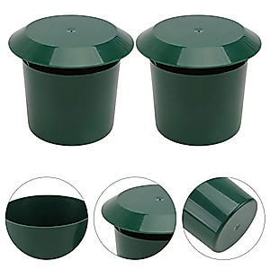 HANABASS 2pcs Killers Trapping Traps Catch for Garden Green Useful Practical Home Snail Catchers Supplies Tools
