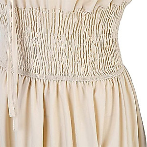 Renaissance Dress Women Renaissance Faire Costume Women Fairy Plus Size Ren Faire Dress Womens Pirate Costume Beige S