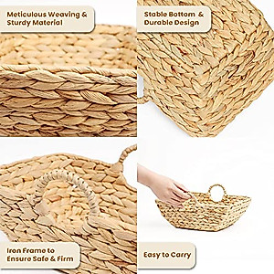 Decocoon Small Water Hyacinth Storgare Basket