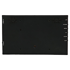 7 Inch IPS LCD Capacitive Touch Screen, Portable Small Monitor 1024 x 600 HDMI Display, 60Hz, 170° Full View,Compatible for Raspberry Pi 4 3 2 0 B A,for Windows 7 8 10