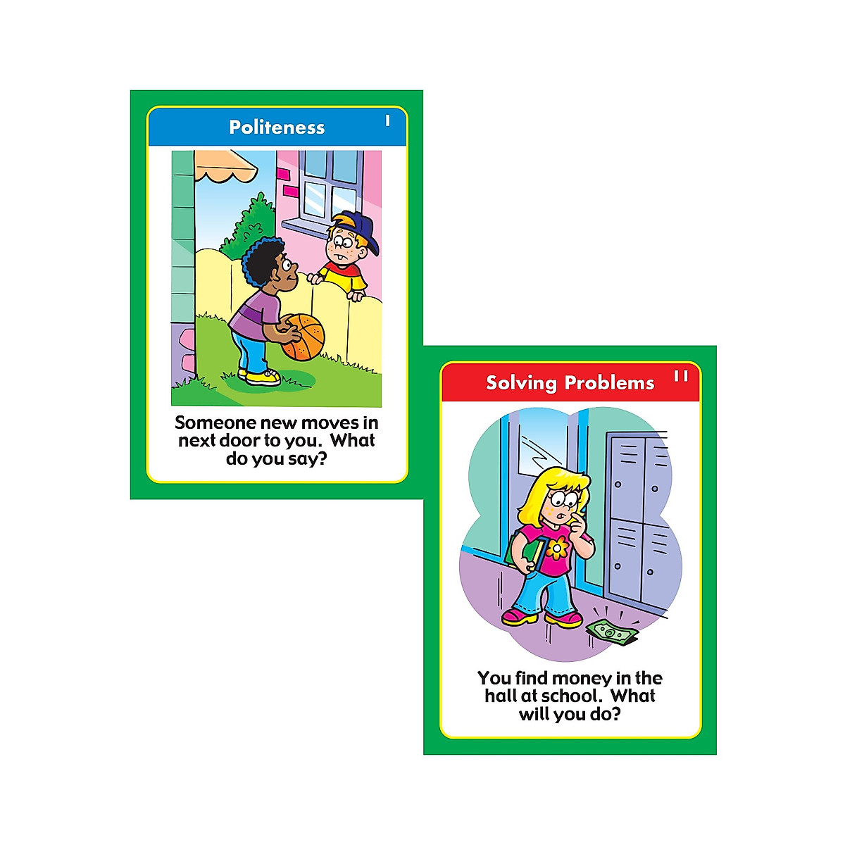 Super Duper Publications | Practicing Pragmatics Fun Deck | Conversation and Social Skills Flash Cards | Educational Learning Materials for Children