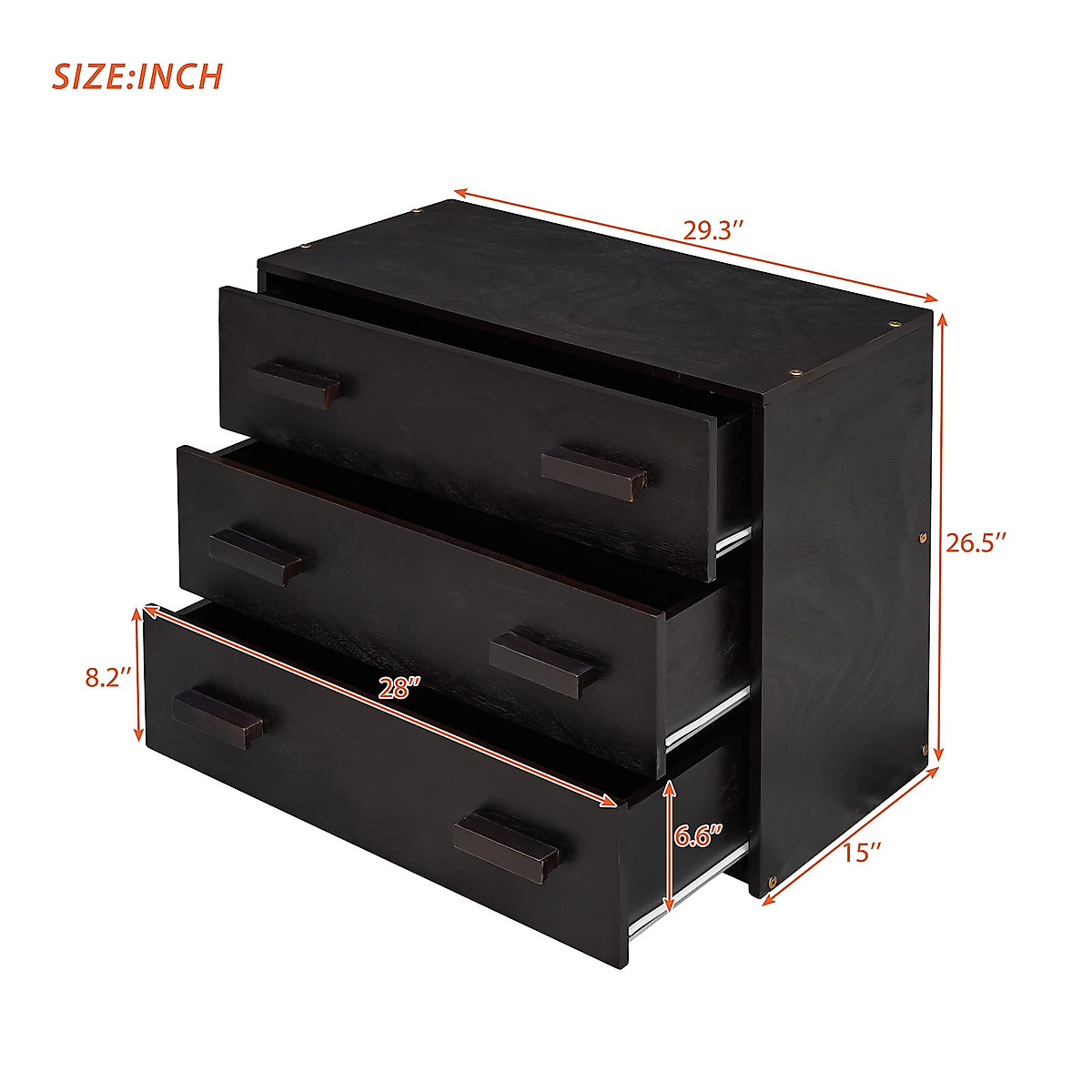 CITYLIGHT Twin Size Low Loft Bed with Storage,Wood Twin Loft Bed with Cabinet and Shelf,Kids Loft Bed Frame for Girls Boys,Espresso