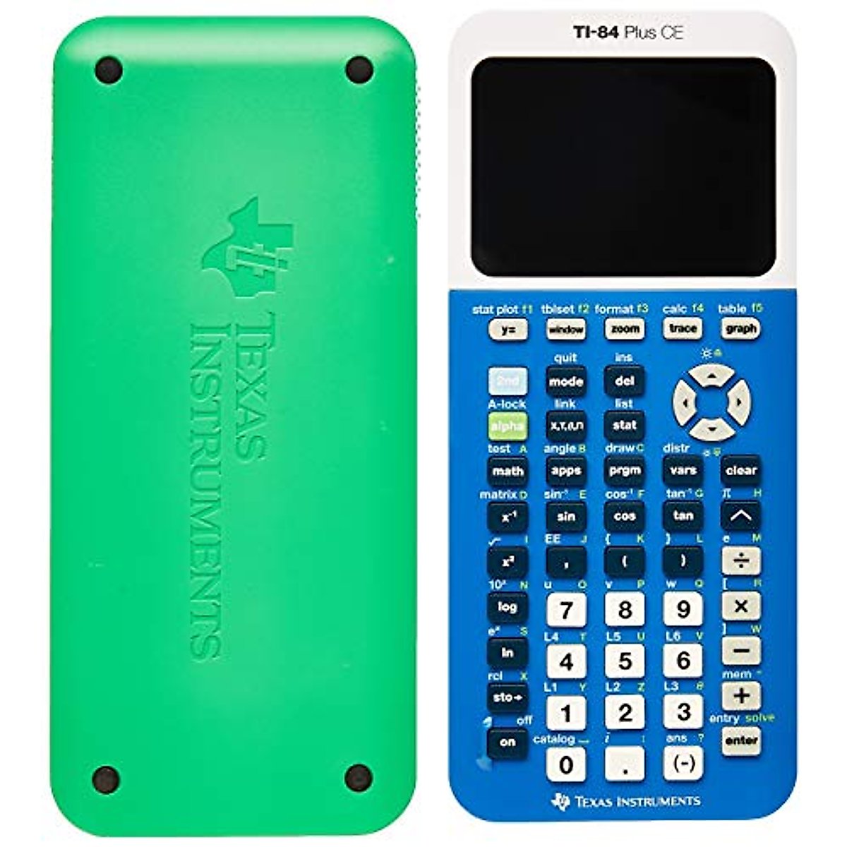 Texas Instruments TI-84 Plus CE Color Graphing Calculator, Trifecta