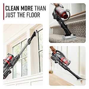 Hoover ONEPWR WindTunnel Emerge Cordless Lightweight Stick Vacuum Cleaner, BH53600V, Silver