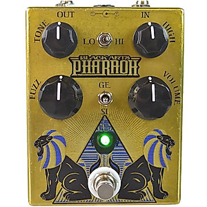 Black Arts Toneworks Pharaoh Fuzz Pedal (Gold) w/ 3 Cables