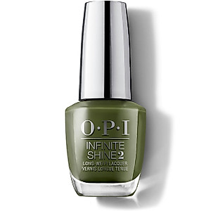XPRESS ECOMMERCE NAIL ART STICKER WITH INF. SHINE NAIL POLISH COMBO SIZE 15ML - 0.5 FL OZ COLOR: Olive for Green