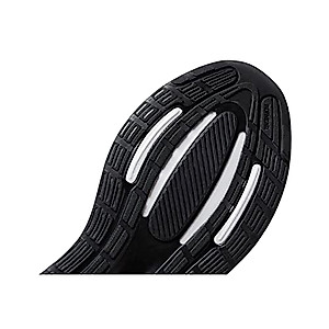 adidas Men's Run Falcon 3.0 Shoe, White/Black/White, 8