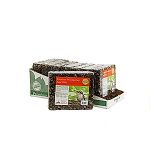 Heath Outdoor Products SC-32-8 Premium Woodpecker 2-Pound Seed Cake, Case of 8
