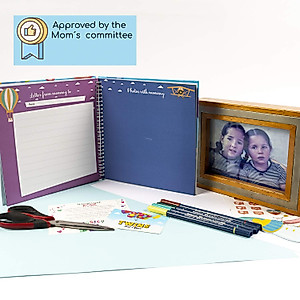 Great Newborn Twins by Unconditional Rosie | A Beautiful Baby Memory Book for Documenting their First Year | Gorgeous and Perfect Baby Twin Gifts - Cows Edition | Twins Baby Items that You'll Love