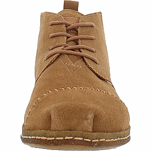 TOMS Bota Toffee Suede with Faux Shearling 9