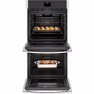 GE JKD5000SNSS 27 Inch Electric Double Wall Oven in Stainless Steel