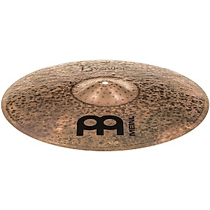 Meinl Cymbals Byzance 18" Dark Crash — Made in Turkey — Hand Hammered B20 Bronze, 2-Year Warranty, Single (B18DAC)