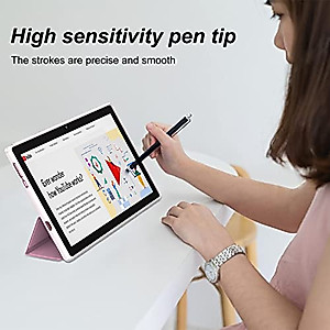 2023 Newest Tablet with Keyboard, 10 inch 2 in 1 Tablets, Android 11 1.8Ghz Quad-Core Processor, 64GB ROM+4GB RAM+512GB Expend Tableta, Case/Mouse/Stylus/8MP Camera/6000mAh Battery/1280x800 HD Display