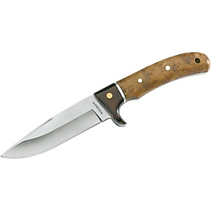 Boker Magnum 02GL683 Elk Hunter Knife with 4 1/3 in. Steel Blade, Brown
