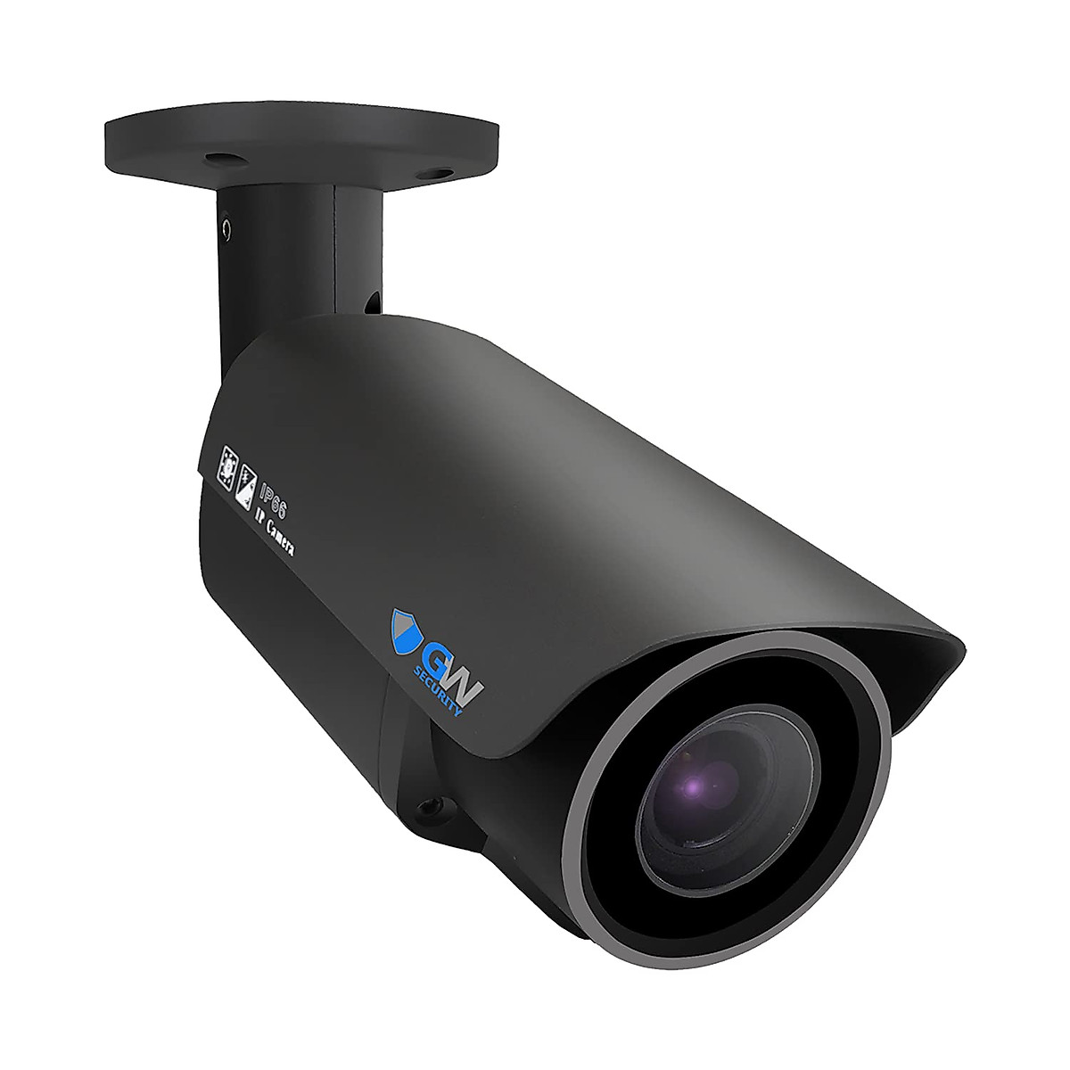 GW Security 16 Channel 4K 8MP Network NVR HD 5MP IP Security Camera System with 16 x 1920P Outdoor 2.8-12 mm 4X Optical Motorized Zoom PoE Bullet Cameras and Pre-installed 4TB HDD