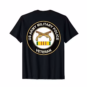 Military Police Vietnam Veteran T Shirt T-Shirt