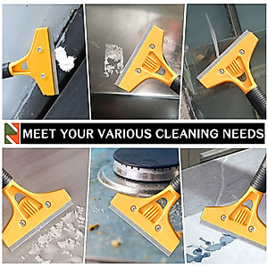 WRAPXPERT 4 Inch Scraper Blades 160 PCS Razor Scraper Blade 4" Replacement Razor Blades for Floor,Glass,Paint