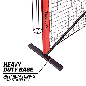 GoSports Regulation 22 ft Pickleball Net - Includes Net, Frame and Carry Case, Portable Design for Setup in Minutes