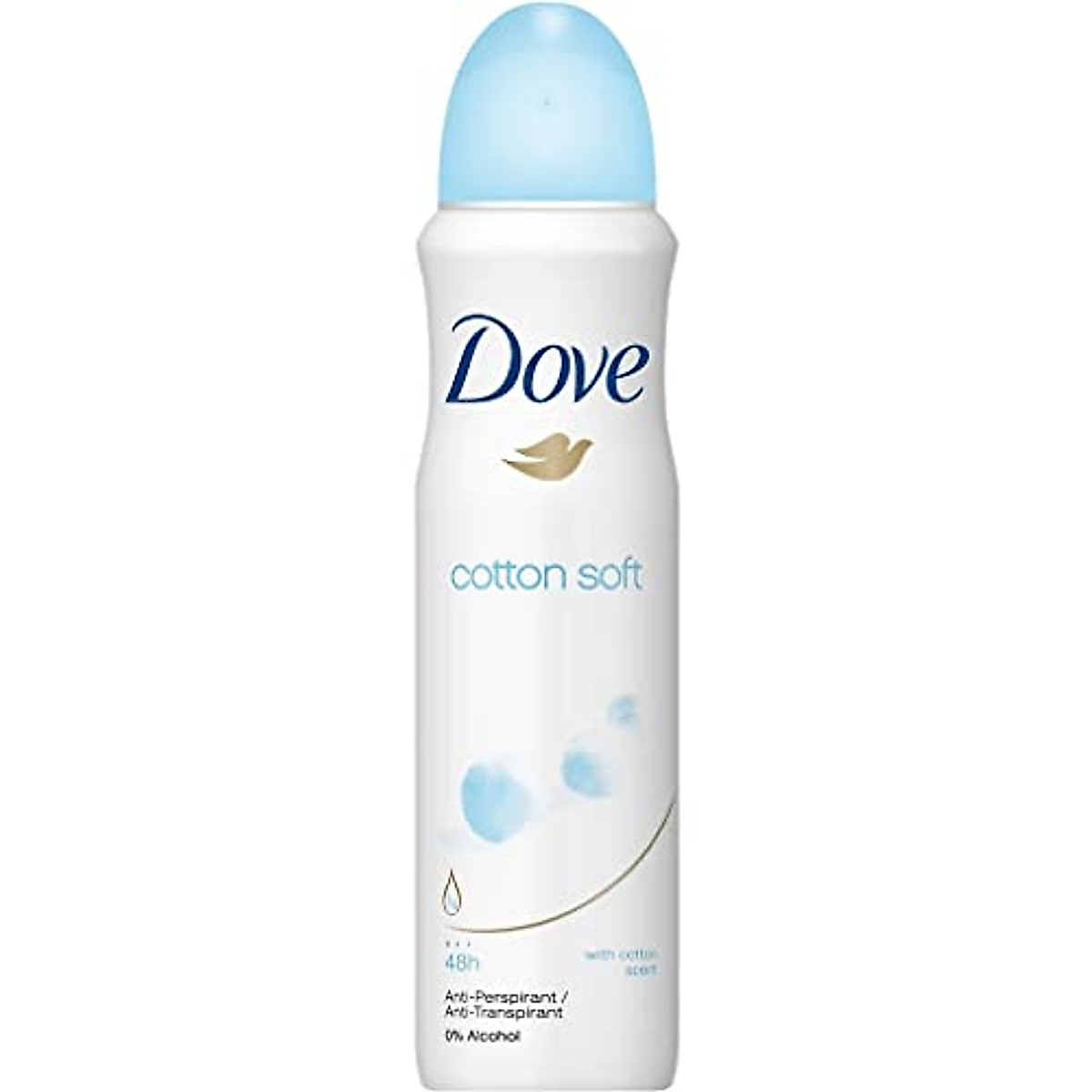 Dove, Antiperspirant Deodorant Spray, Variety of 10 Scents, 10-Pack, 48 Hour Protection, Moisturizing, Cruelty Free, 150 mL