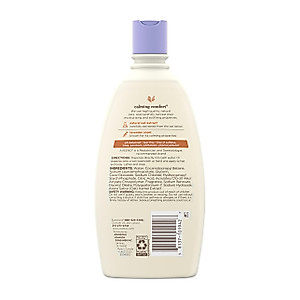 Aveeno Baby Calming Comfort Bath with Relaxing Lavender & Vanilla Scents, Hypoallergenic & Tear-Free Formula, Paraben- & Phthalate-Free, 18 Fl Oz (Pack of 1)