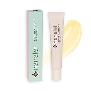 Hanalei - Cruelty-Free Treatment for Chapped Lips - Extreme Dry Lip Moisturizer - Overnight Lip Balm for Cracked Lips - Made with Kukui Oil, Shea Butter, Grapeseed Oil - Clear Formula -Full Size(15g)