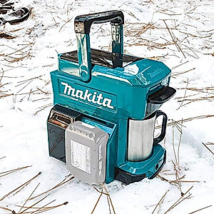 Makita DCM501Z 18V LXT® / 12V max CXT® Lithium-Ion Cordless Coffee Maker, Tool Only