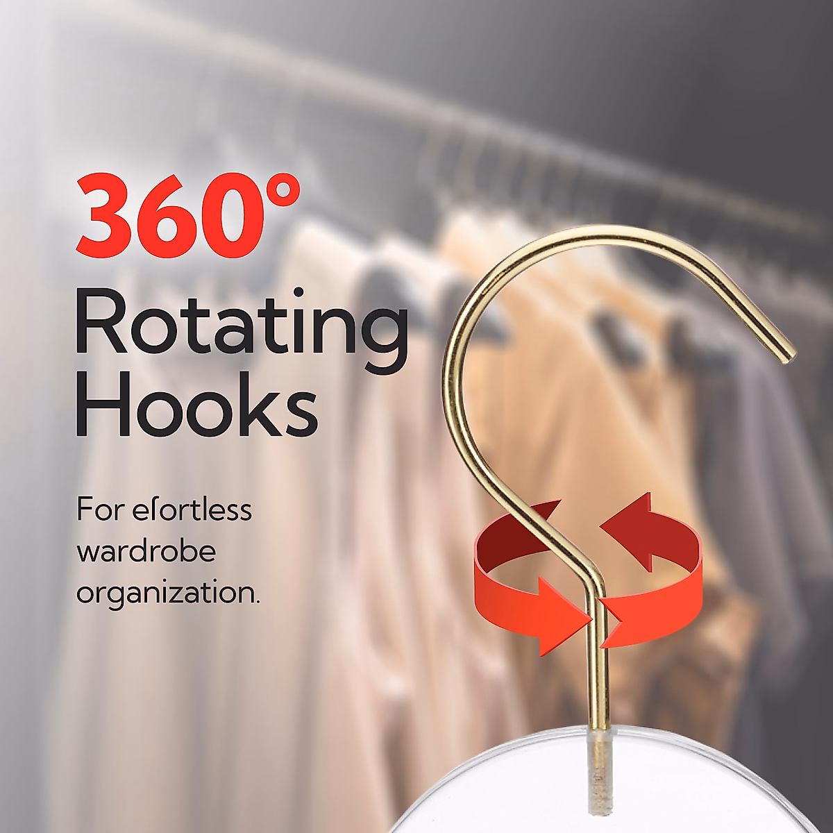 YG Living Clear Acrylic Hangers with Gold Hooks - 15 Pack - Hangers for Shirts - Clothing Hangers for Closet or Dorm - Heavy Duty Hangers to Hang Coats, Suits, Jackets - Coat Hanger with Notches