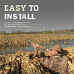 Mossy Oak - 14003-7-DB Graphics 6" x 7' Duck Blind Camouflage Tape Roll - Camo Vinyl with a Matte Finish - Ideal for Covering Guns, Bows, Cameras, and Other Hunting Accessories. Squeegee Included.